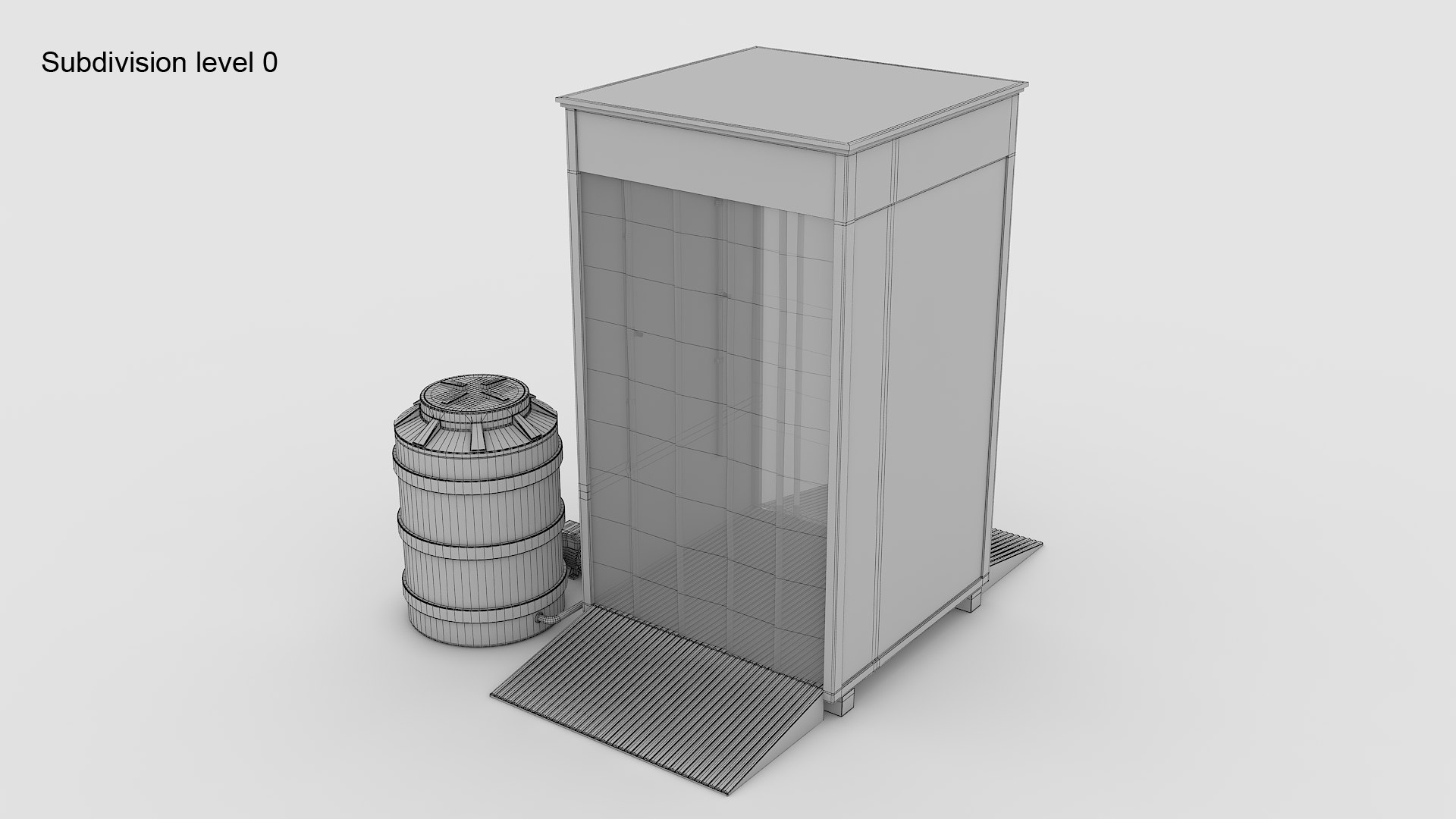 Sanitizing Booth 3D Model - TurboSquid 1597430