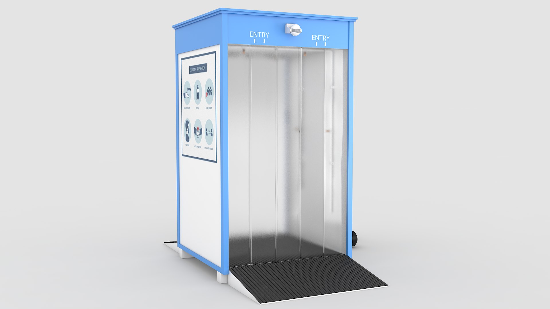 Sanitizing Booth 3D Model - TurboSquid 1597430