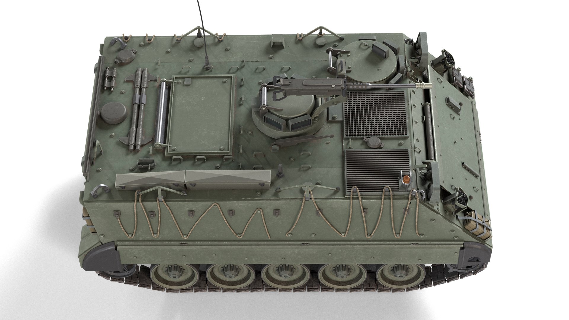 M113 Armored Personnel Carrier APC 3D Model - TurboSquid 2250447
