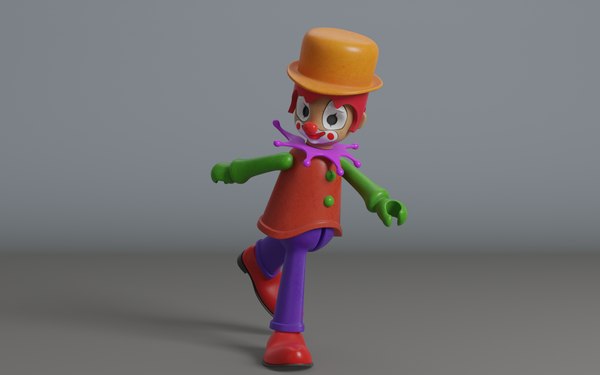 3D clown toy - TurboSquid 1262792