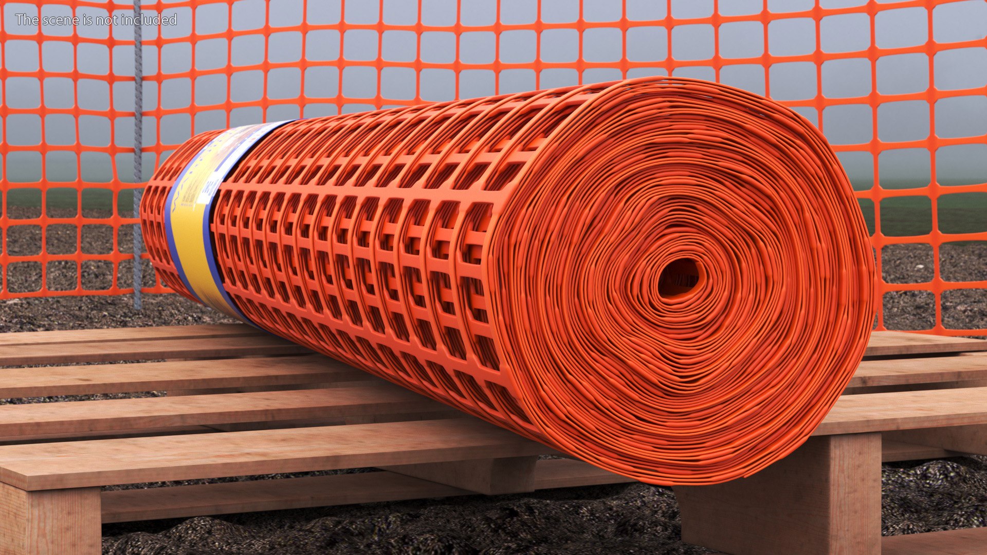 Barrier Tenax Mesh Roll 3D Model - TurboSquid 2046549