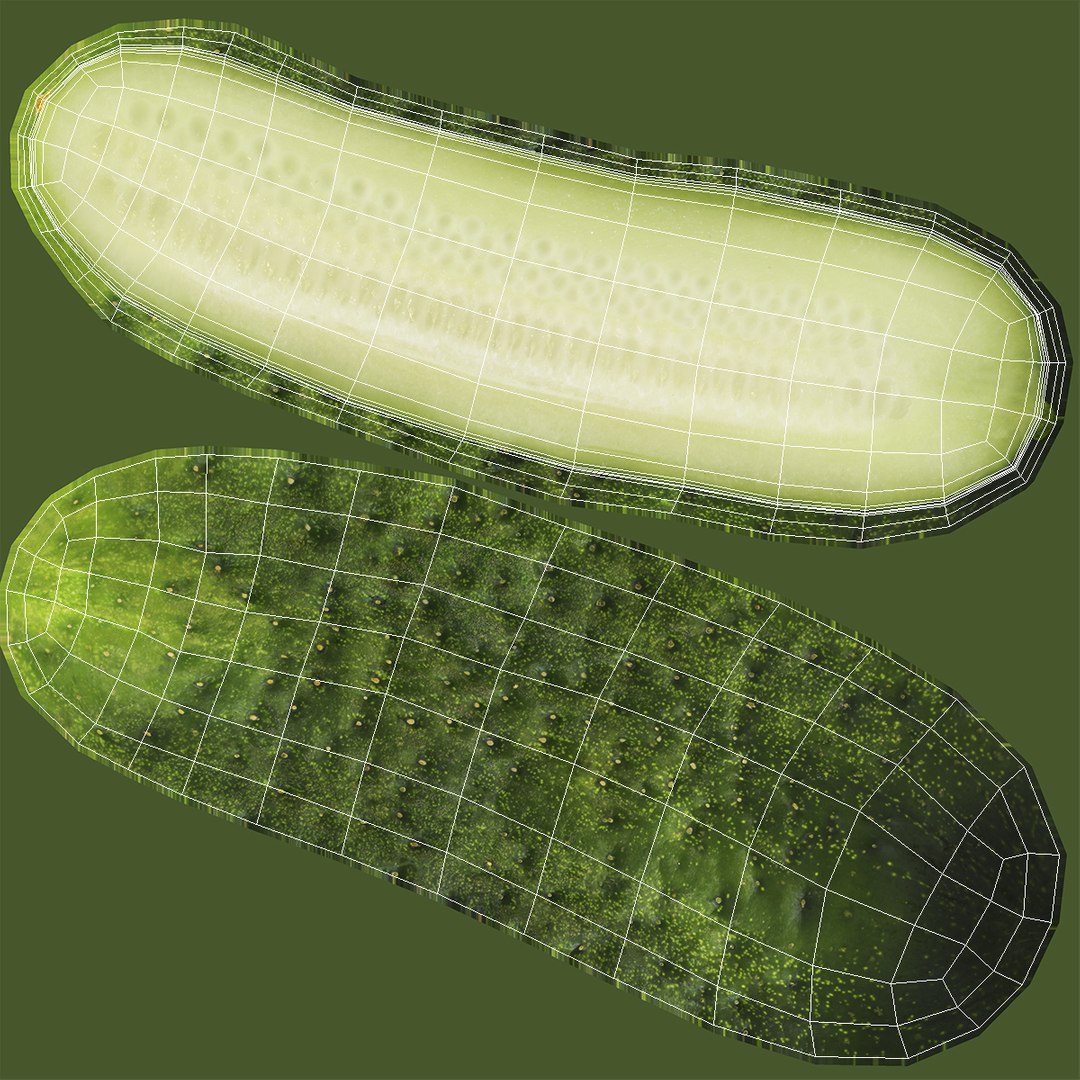 Cucumber 3D - TurboSquid 1220510