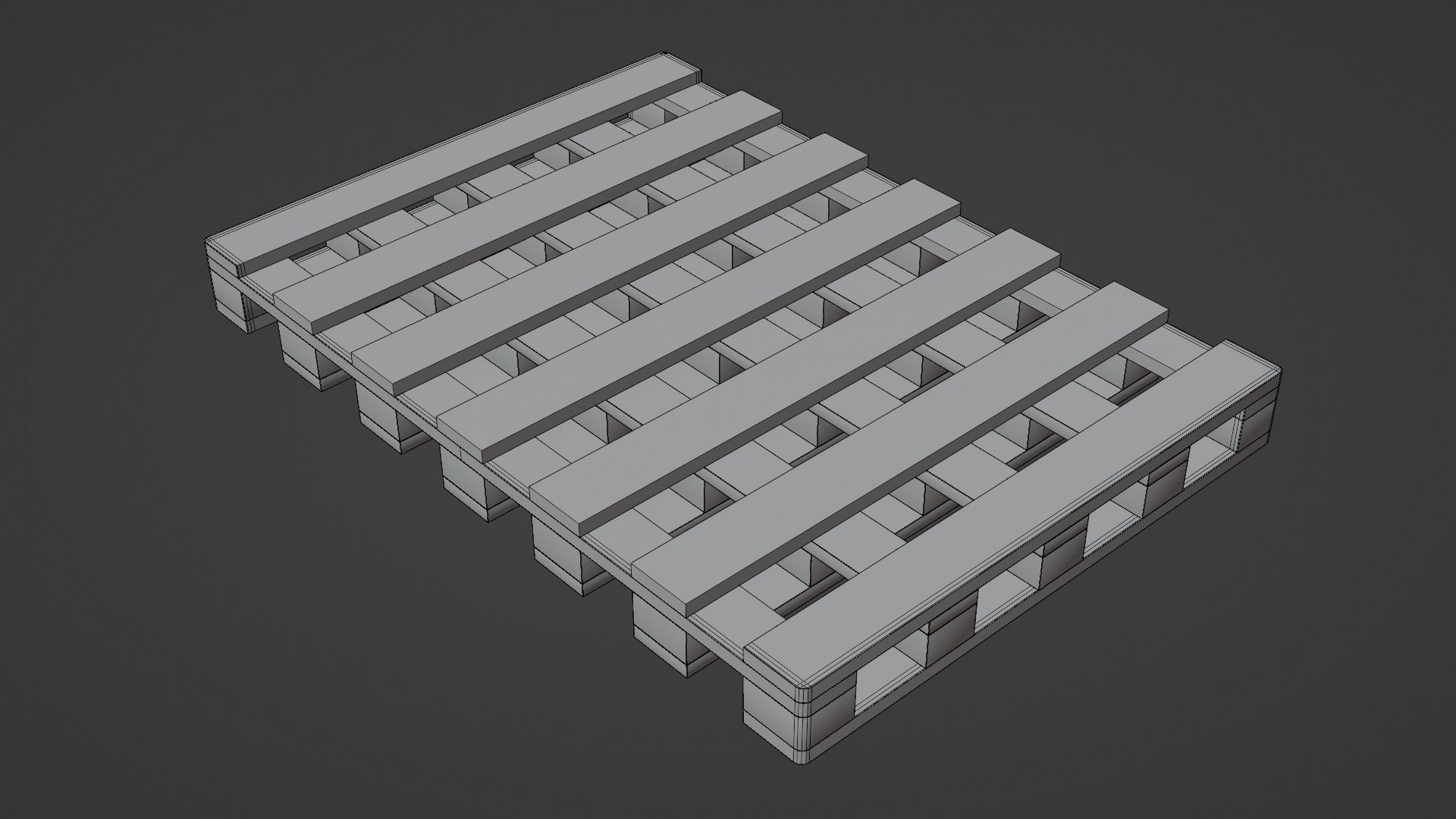 Pallet Model - TurboSquid 2100418