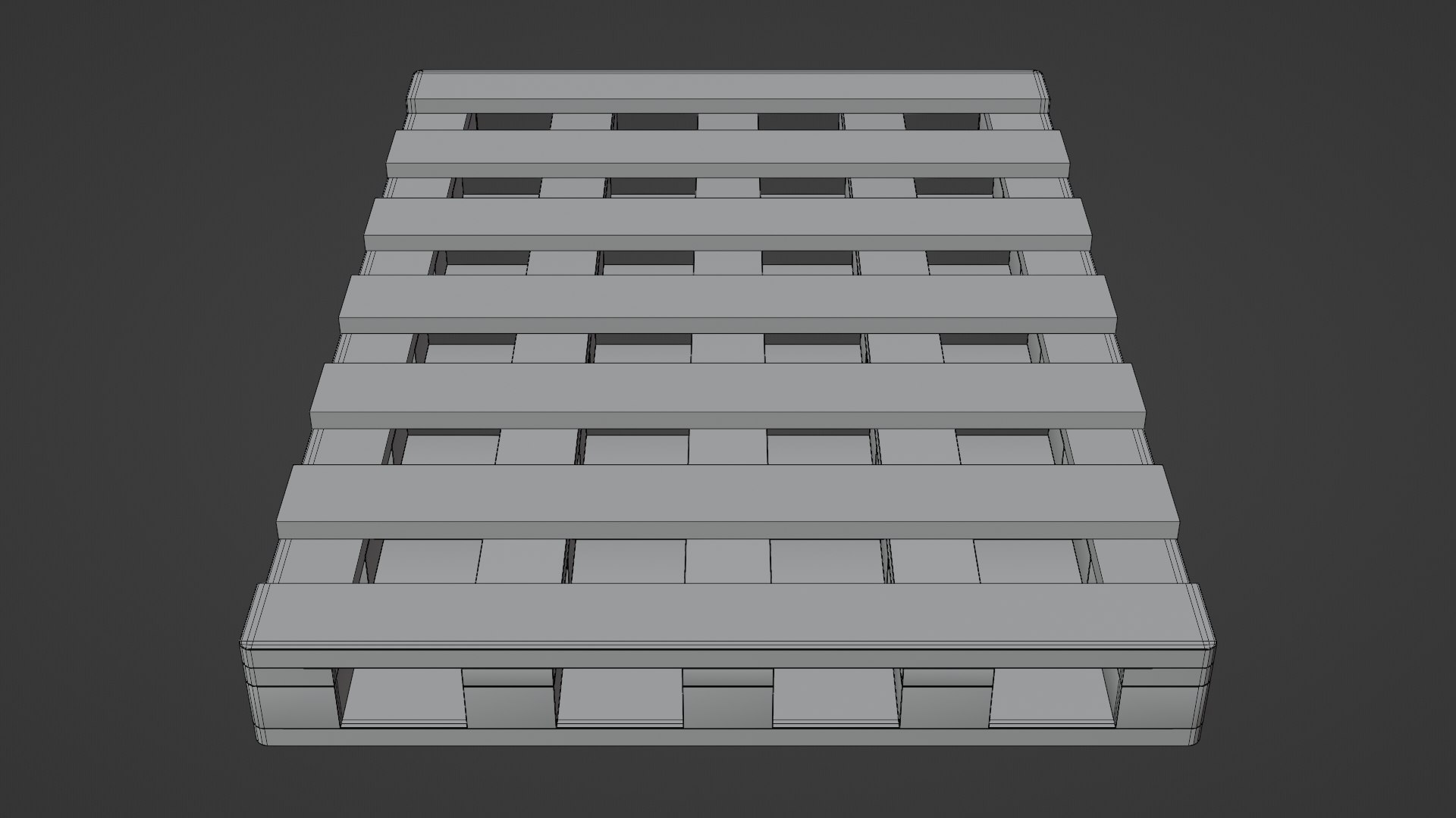 Pallet Model - TurboSquid 2100418