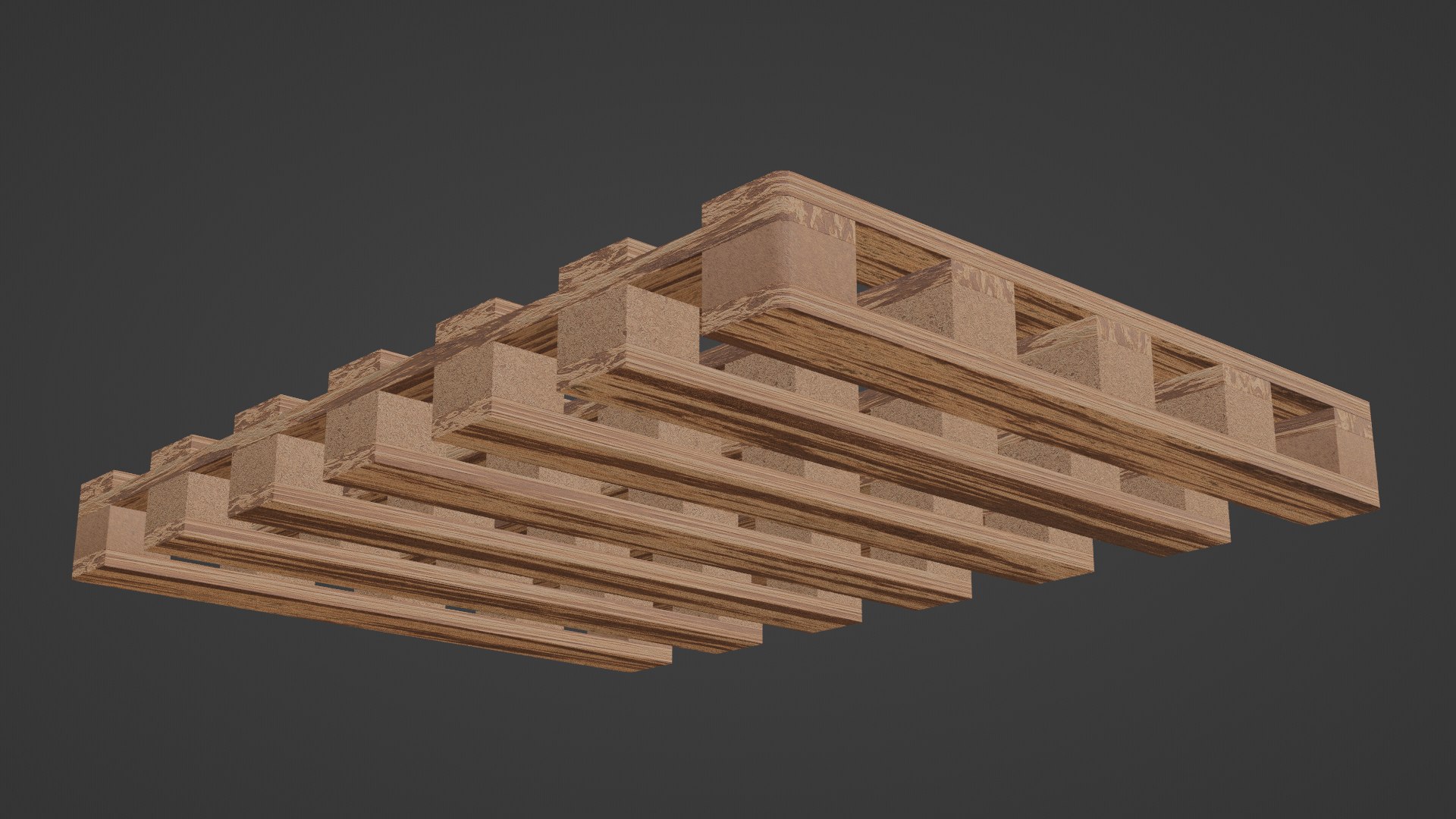 Pallet Model - TurboSquid 2100418