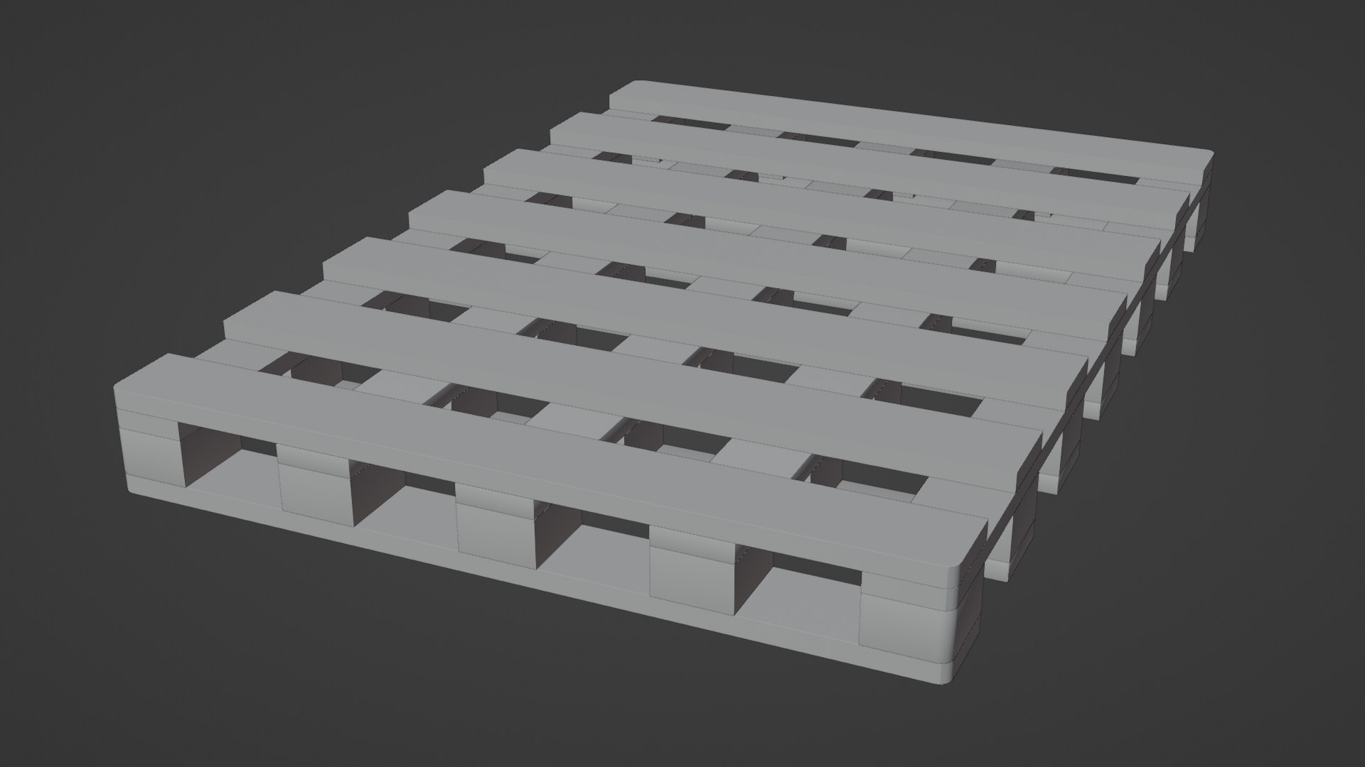 Pallet Model - TurboSquid 2100418
