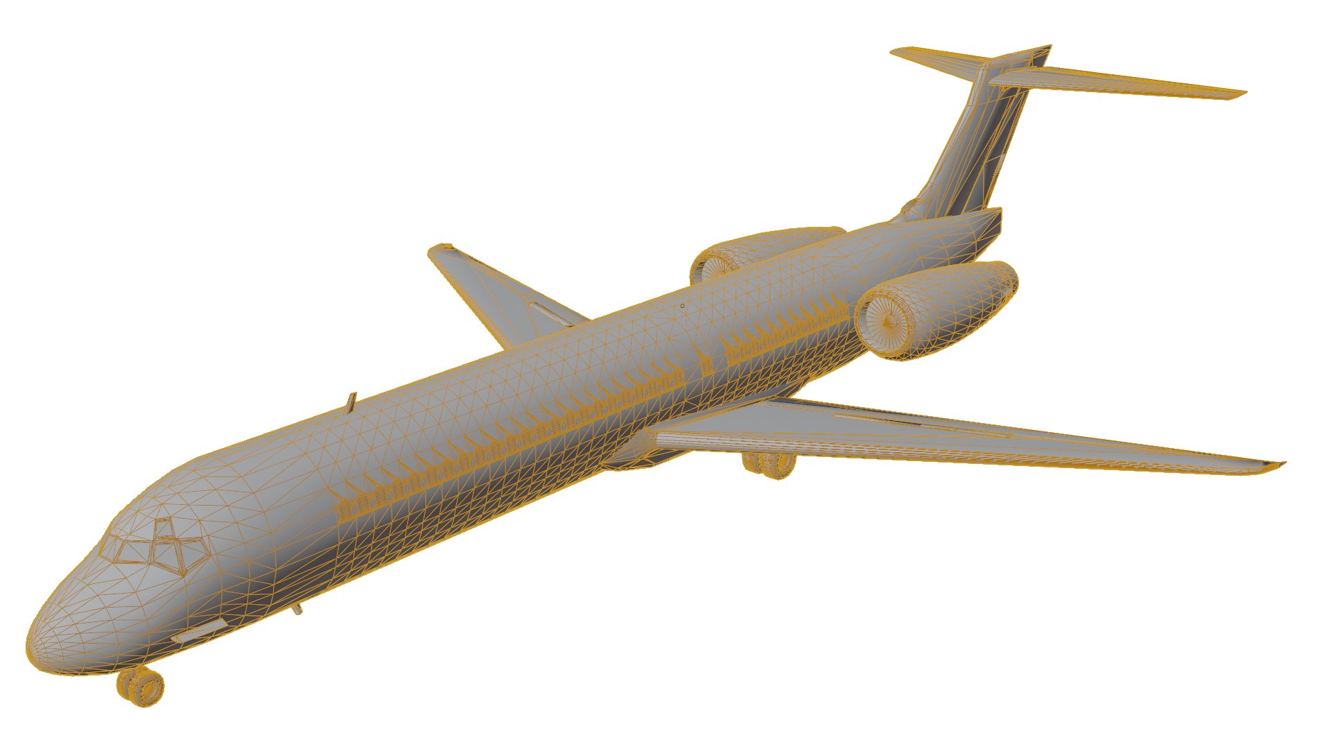 Boeing 717 3D Model - TurboSquid 2100300