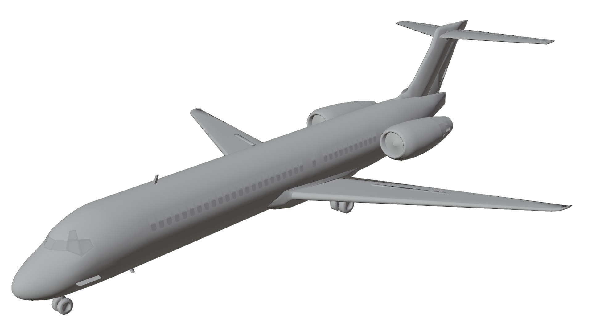 Boeing 717 3D Model - TurboSquid 2100300