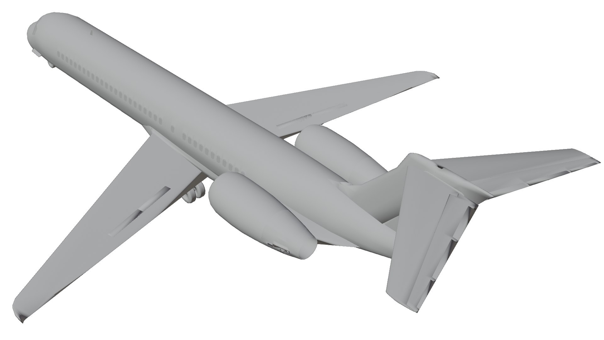 Boeing 717 3D Model - TurboSquid 2100300