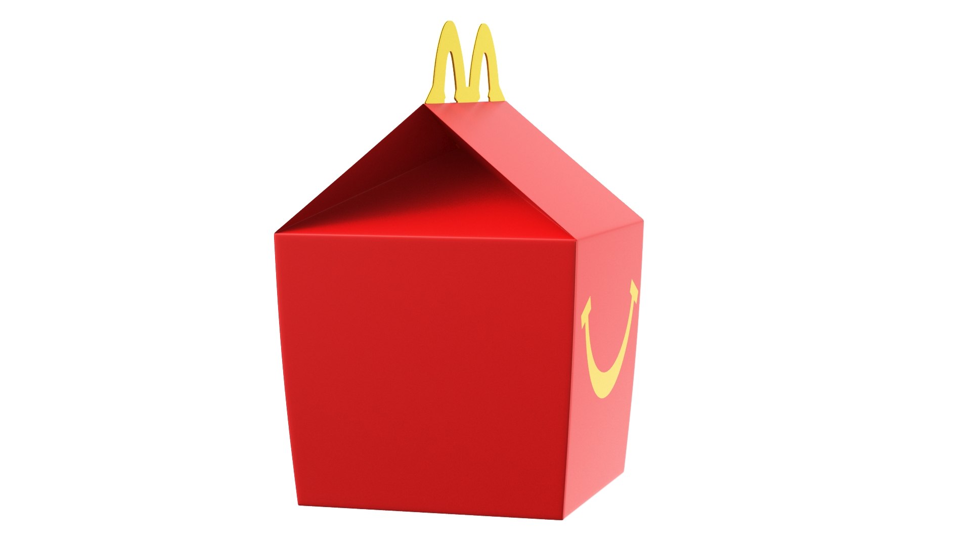 Detailed Happy Meal Box 3D Model - TurboSquid 2041685