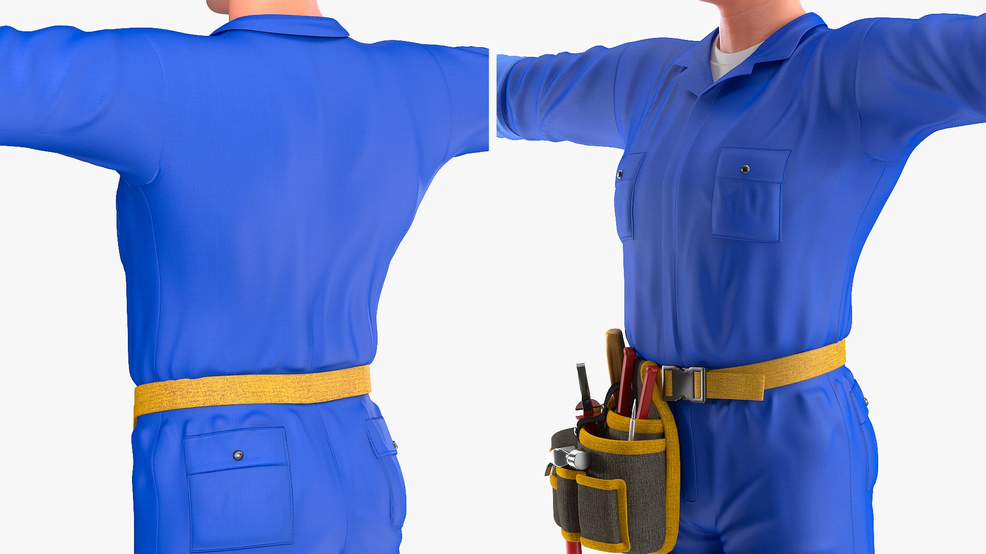 Electrician Rigged Electric 3D Model - TurboSquid 1604171