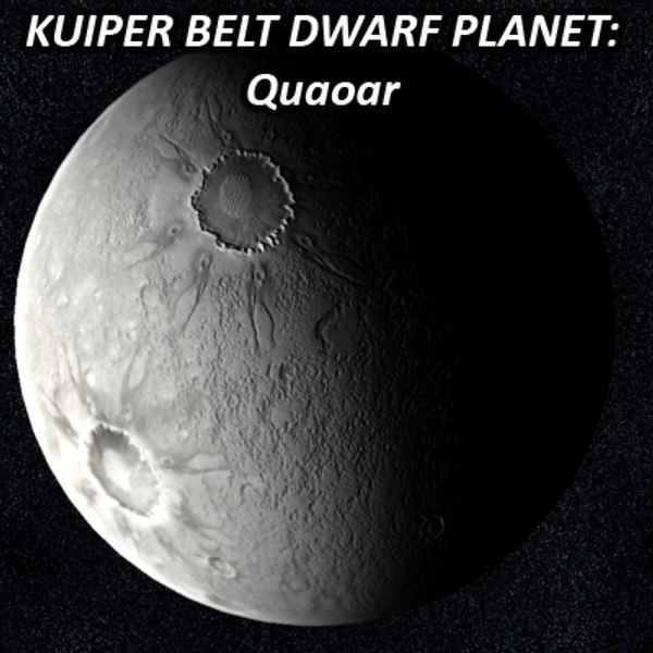 max dwarf planet quaoar