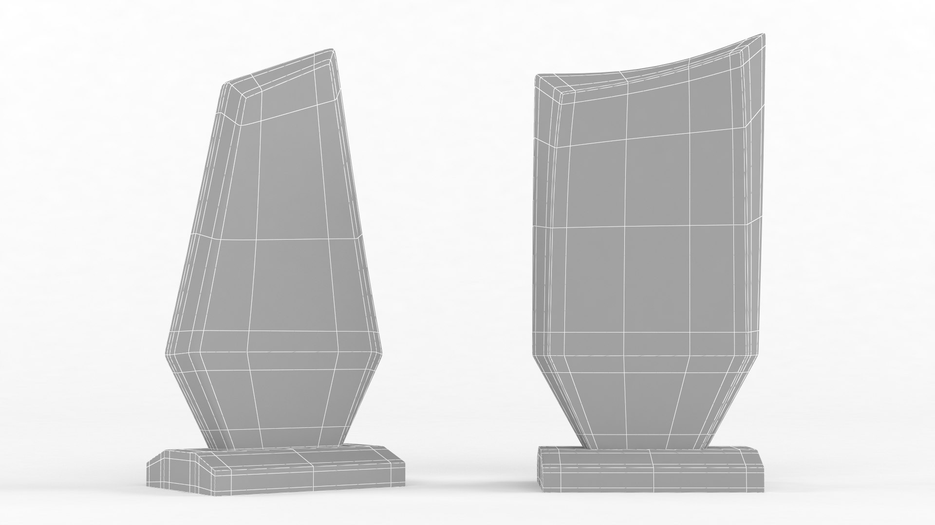 Glass Trophy 3D Model - TurboSquid 1898440