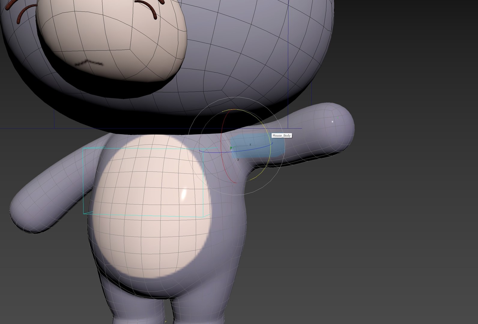 3D Character324 Rigged Mouse Model - TurboSquid 2276258