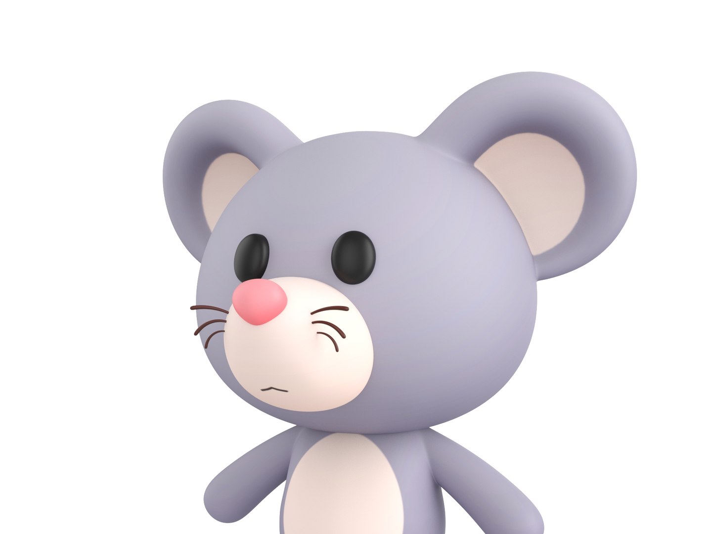 3D Character324 Rigged Mouse Model - TurboSquid 2276258