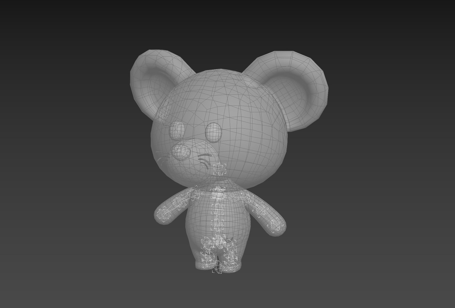 3D Character324 Rigged Mouse Model - TurboSquid 2276258