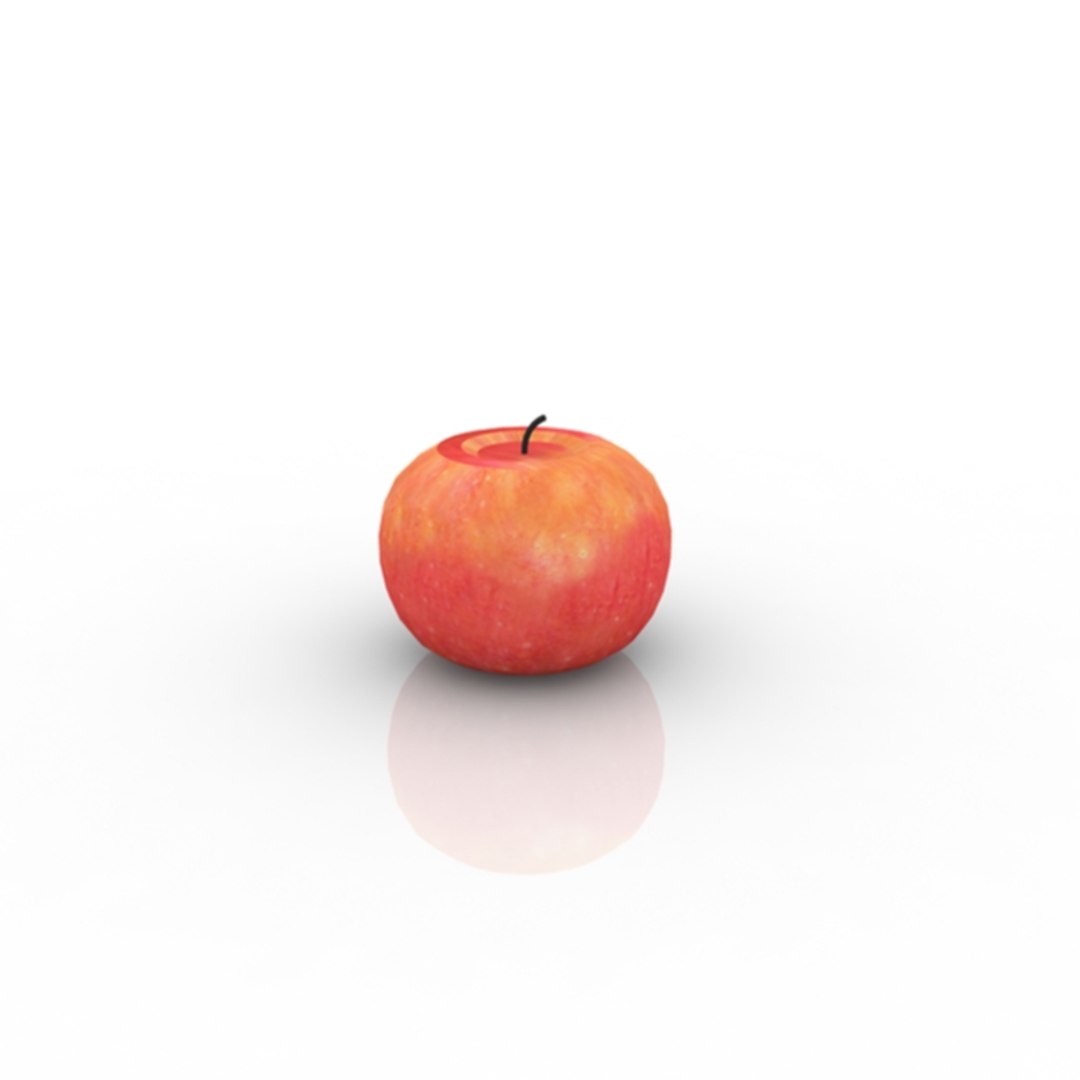 Free Obj Model Apple