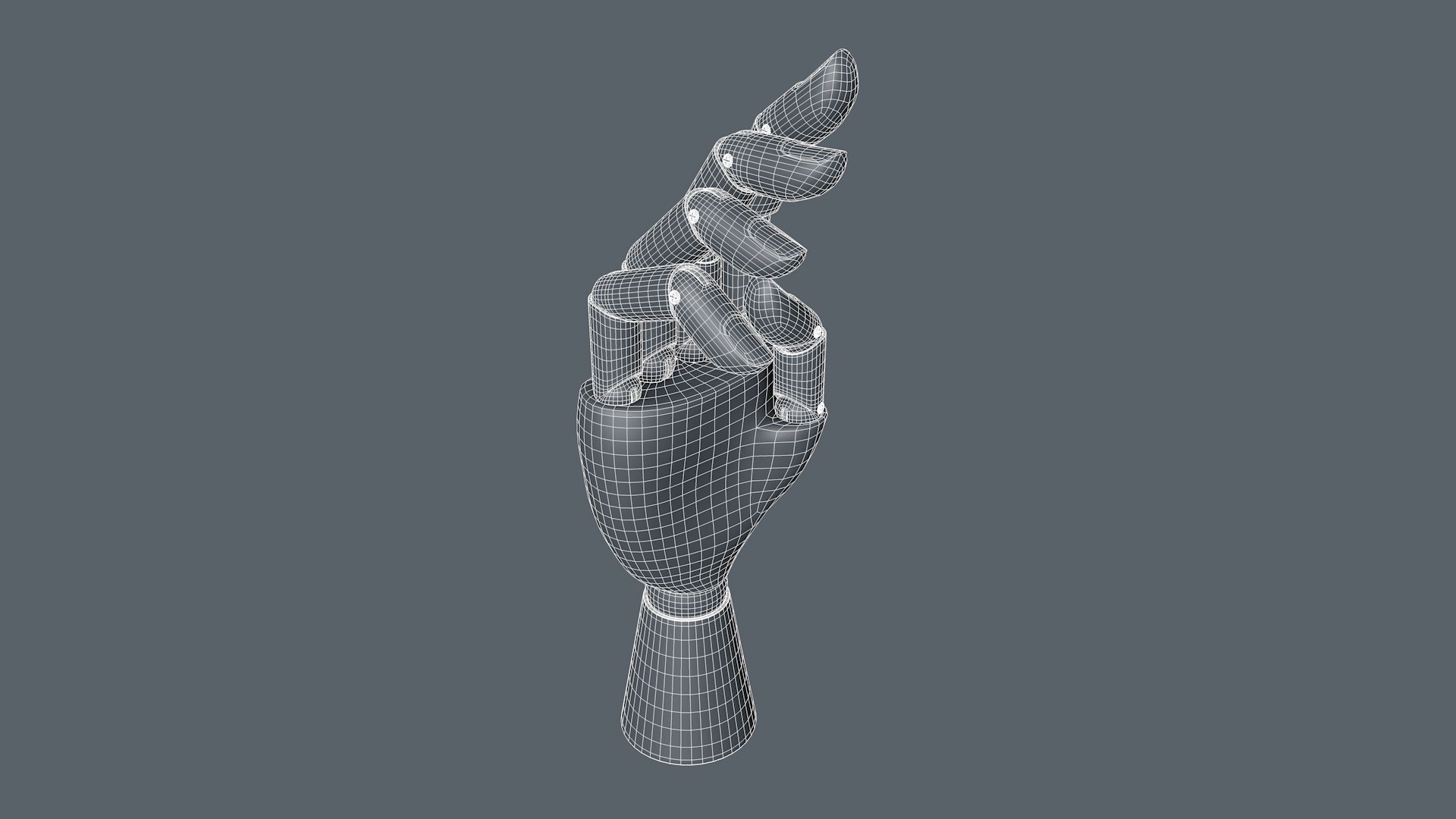 3D Mannequin Hand Model - TurboSquid 1443732