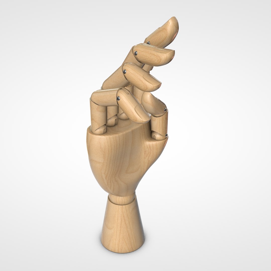 3D Mannequin Hand Model - TurboSquid 1443732