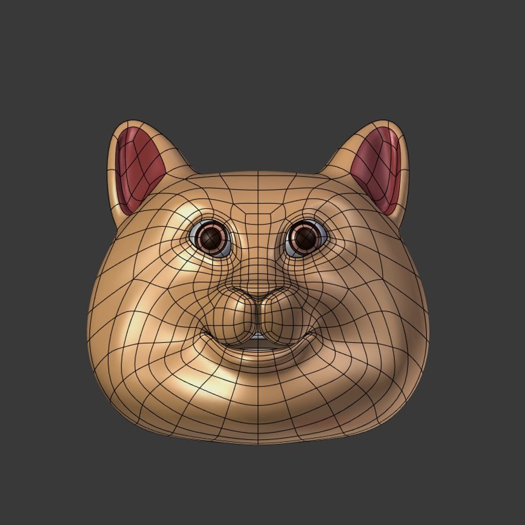 3D Cat Stuffed Toy - TurboSquid 1391473