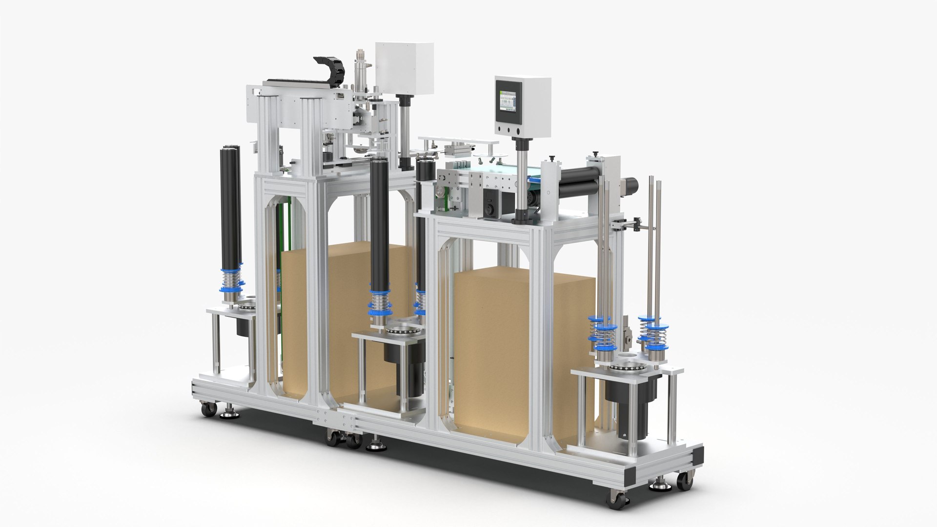 Automatic Sealing Machine 3D Model - TurboSquid 2062253