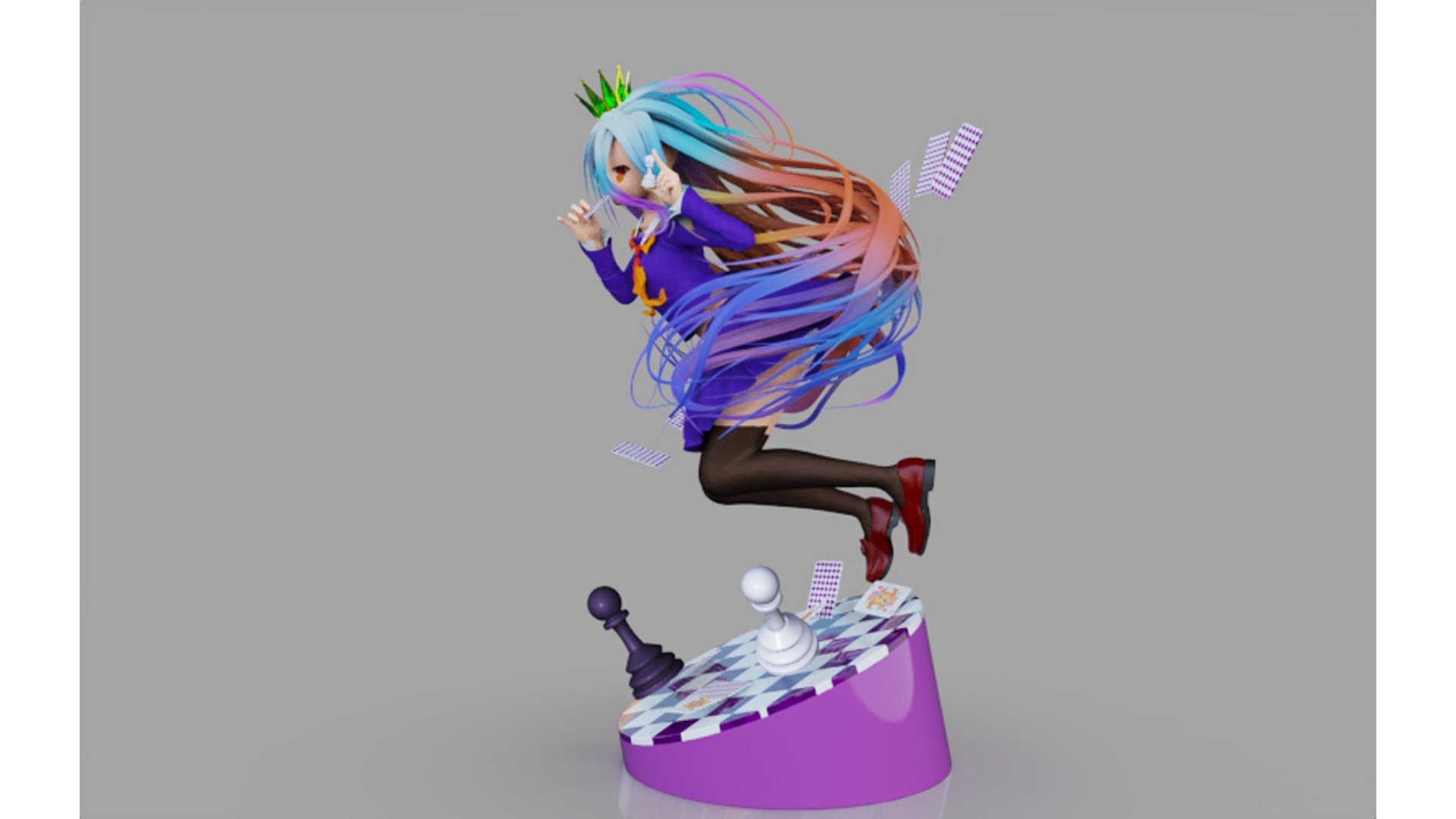 3D Game Female Model - TurboSquid 1954789