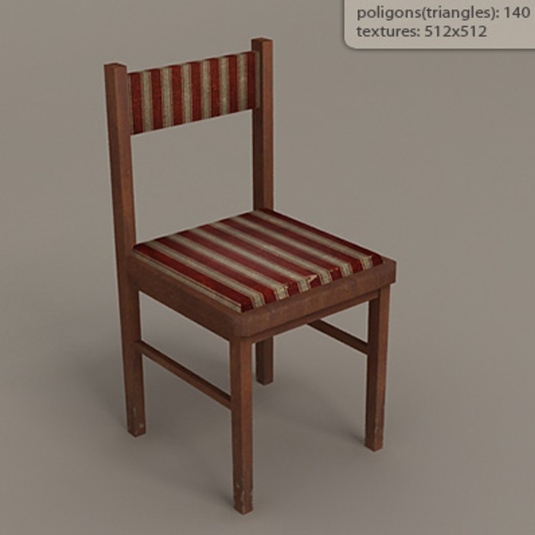 Low-poly Chair Max
