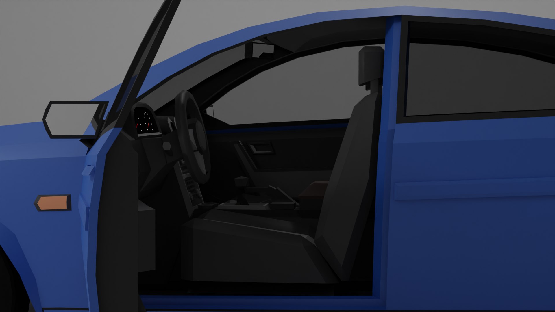 Lowpoly Hatchback 3D Model - TurboSquid 2080263