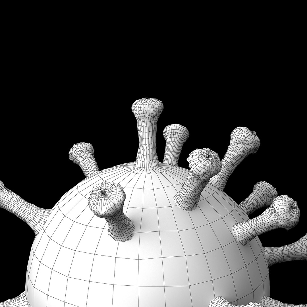 Corona virus 3D model - TurboSquid 1529016