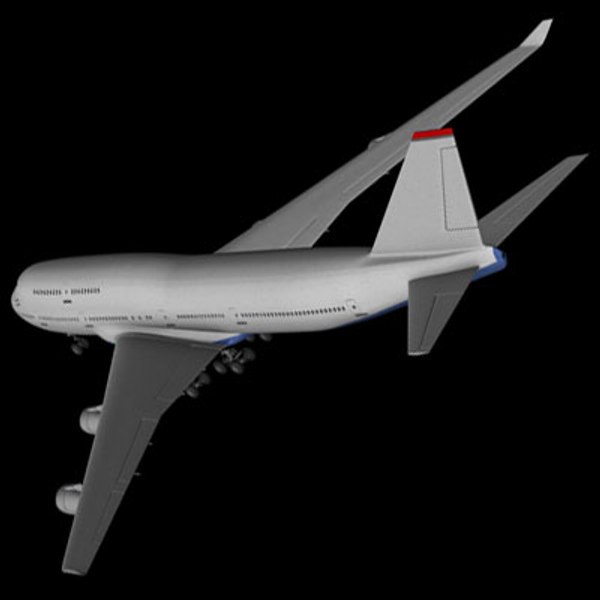 boeing 747 3d model