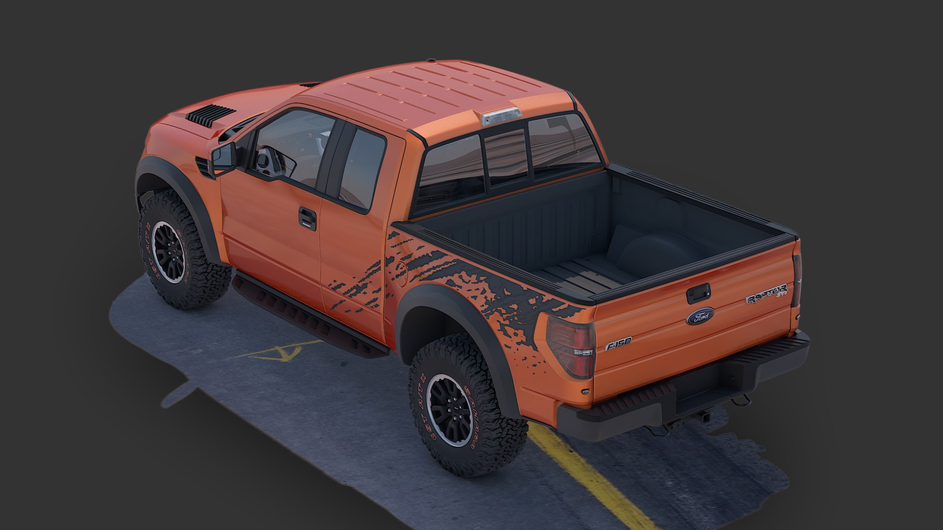 3D Ford F-150 SVT Raptor Model - TurboSquid 2318519