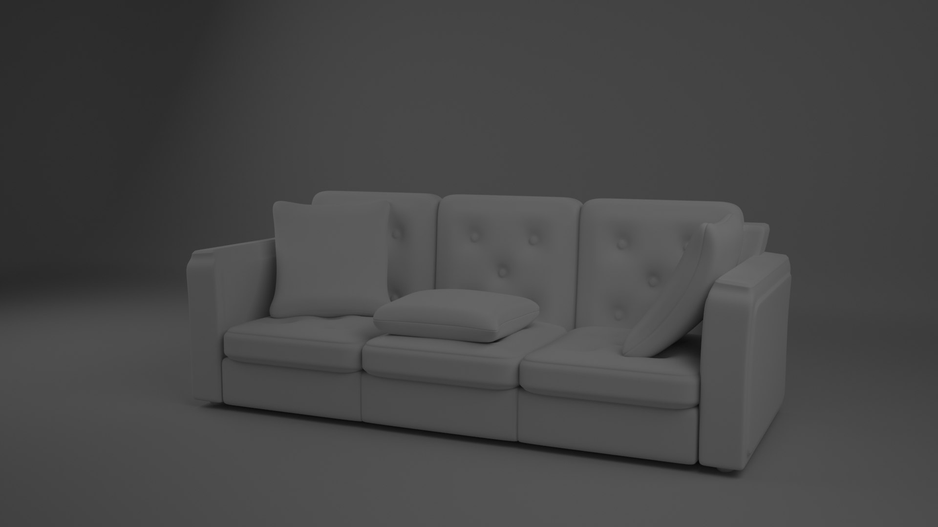 3d Couch Sofa Model