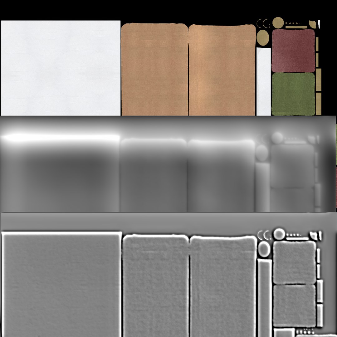 3D BookShelves - TurboSquid 1818758