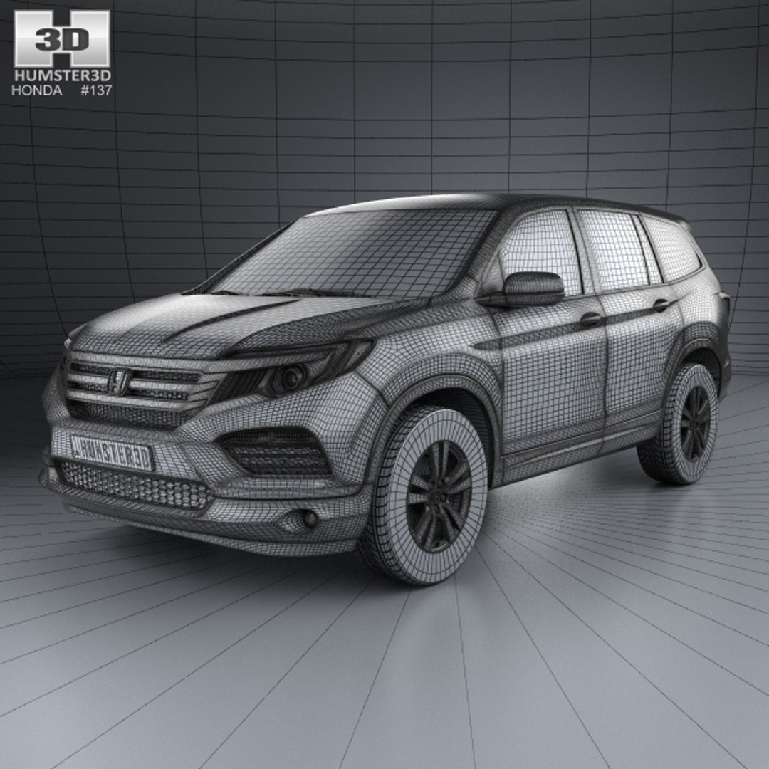 3D model honda pilot lx - TurboSquid 1193623