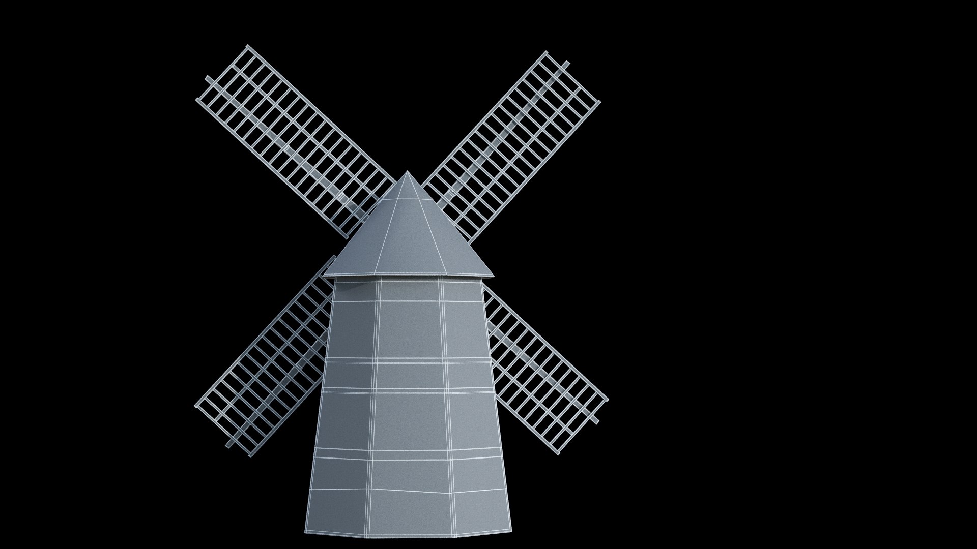 Old windmill 3D model - TurboSquid 1437101