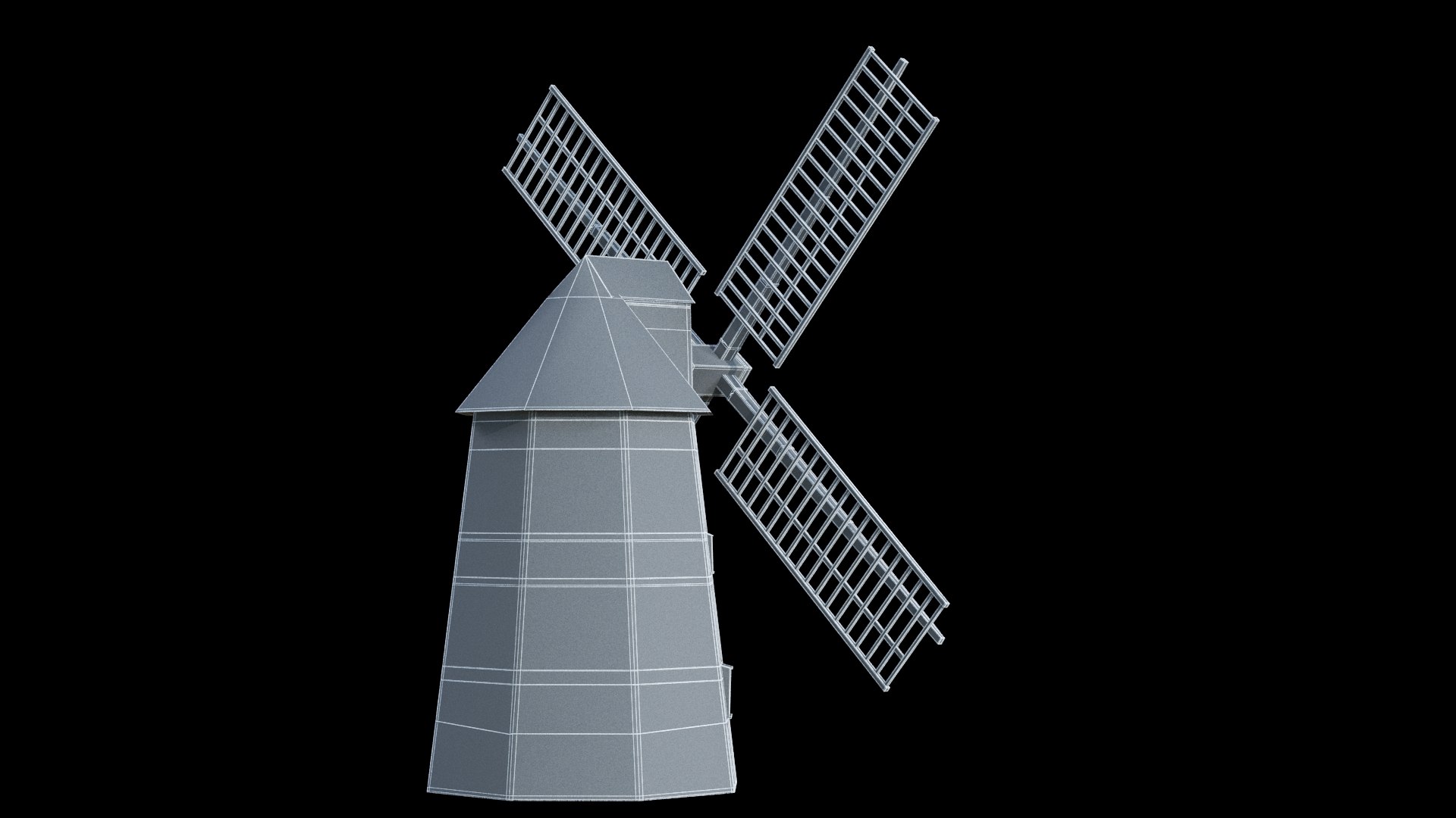 Old windmill 3D model - TurboSquid 1437101