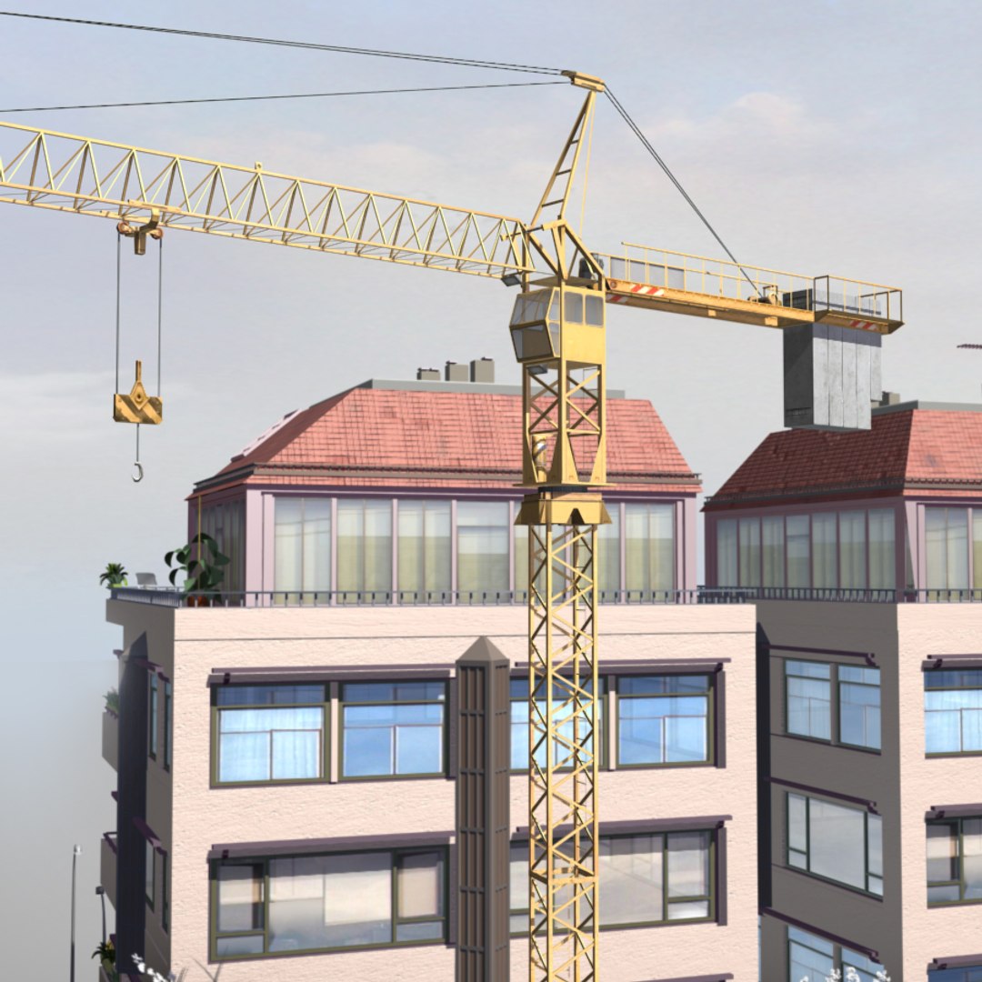 Max Urban Block Buildings Construction