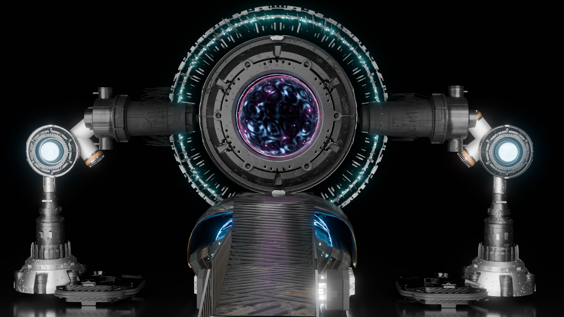Sci Fi Portal 3D - TurboSquid 2236832