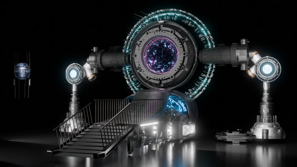 SF 포털 3D 모델 - TurboSquid 2236832