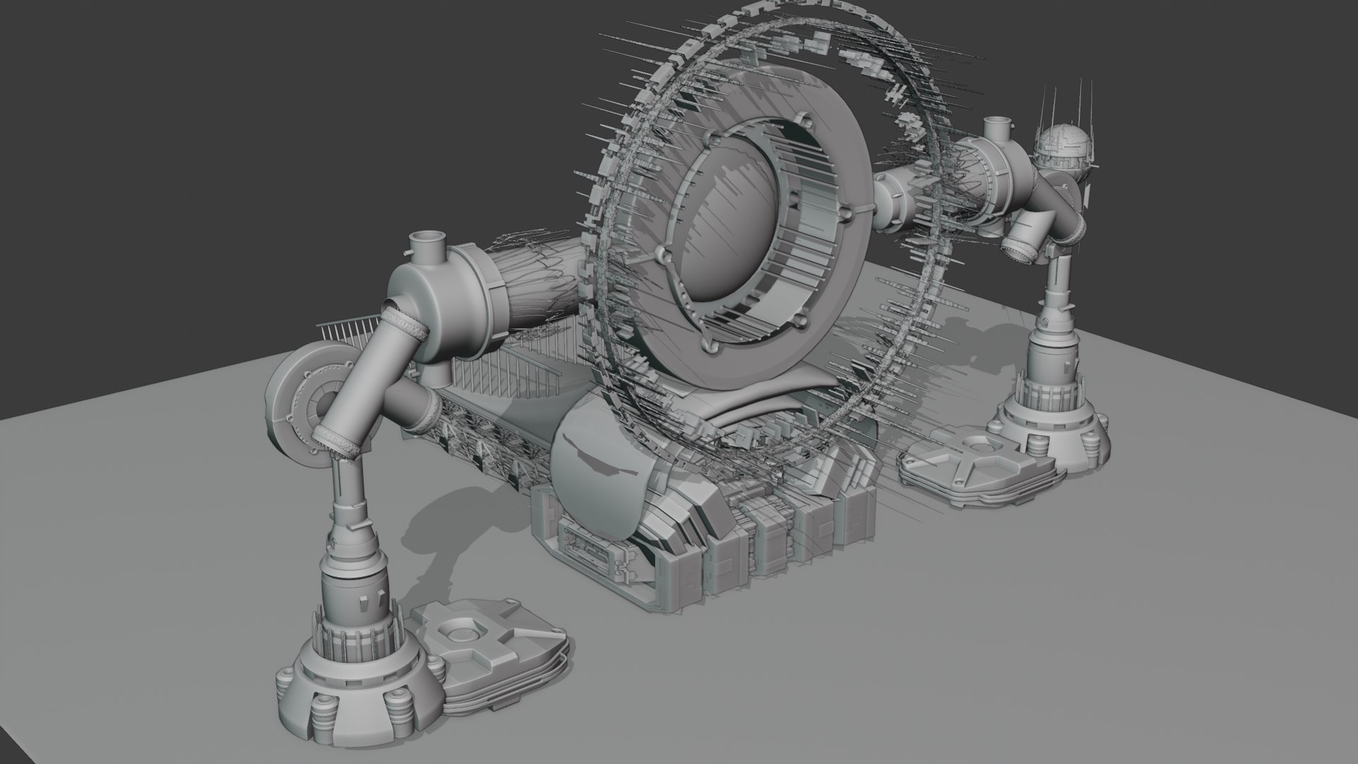 Sci Fi Portal 3D - TurboSquid 2236832