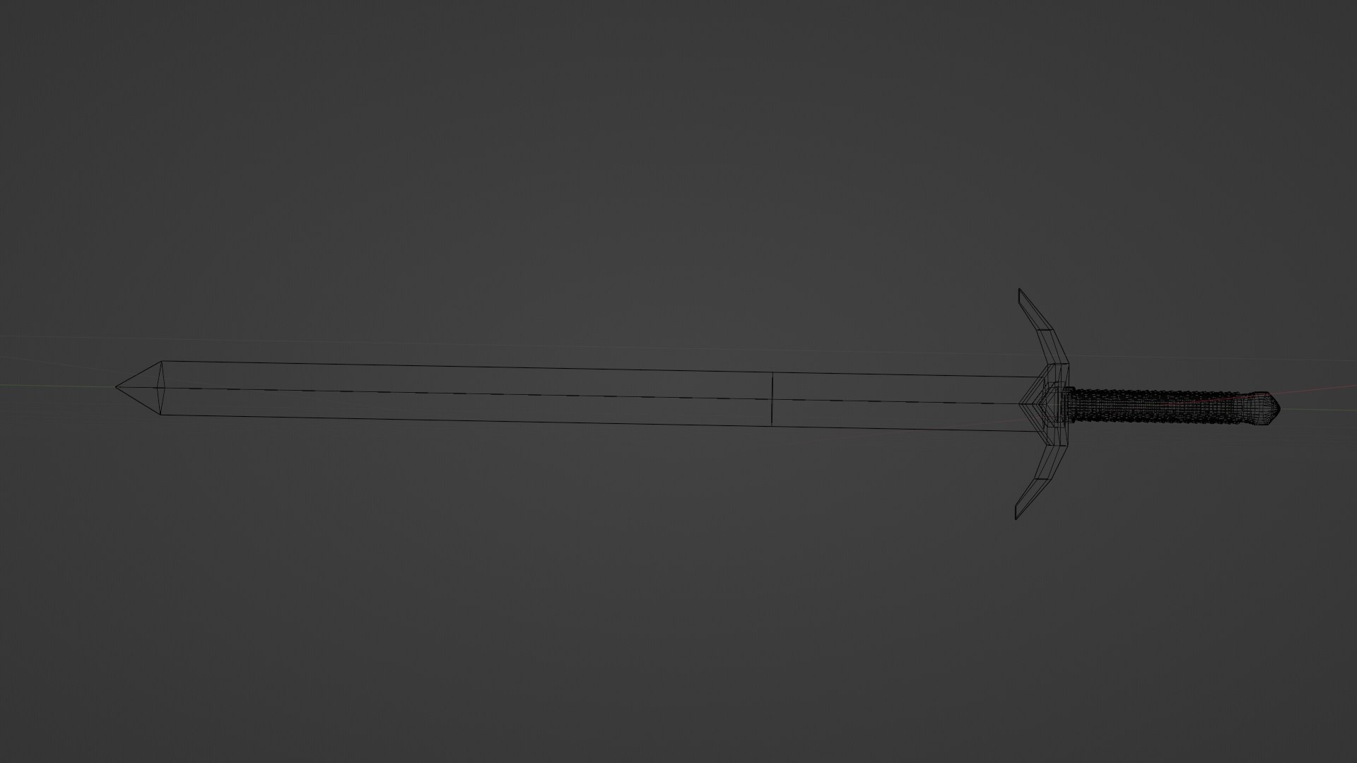 3D Model Basic Sword - TurboSquid 1913603