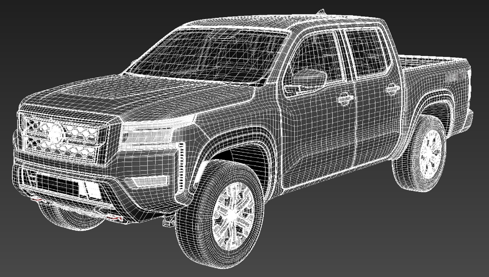 3D Nissan Frontier 2022 - TurboSquid 1843502