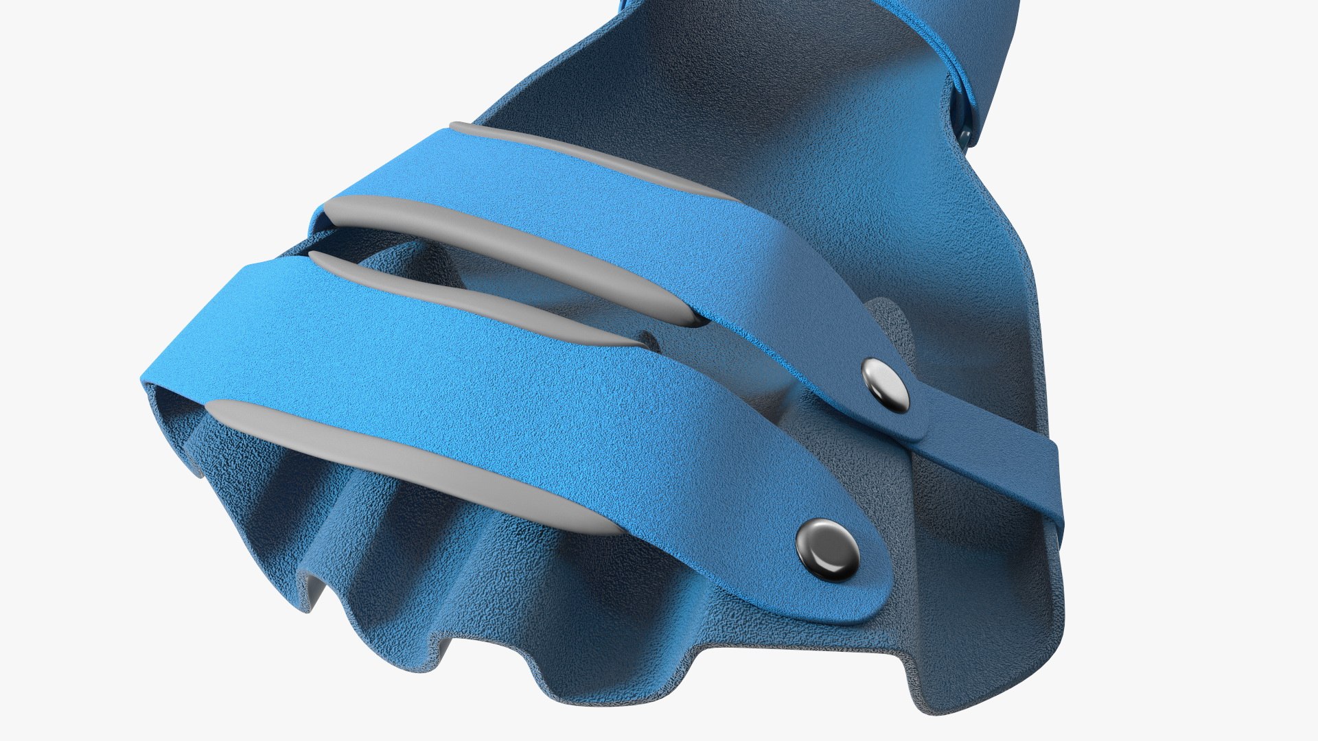 Blue Hand Orthosis with Fingers 3D model - TurboSquid 2121910