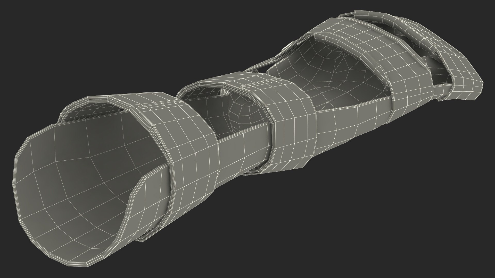 Blue Hand Orthosis With Fingers 3D Model - TurboSquid 2121910