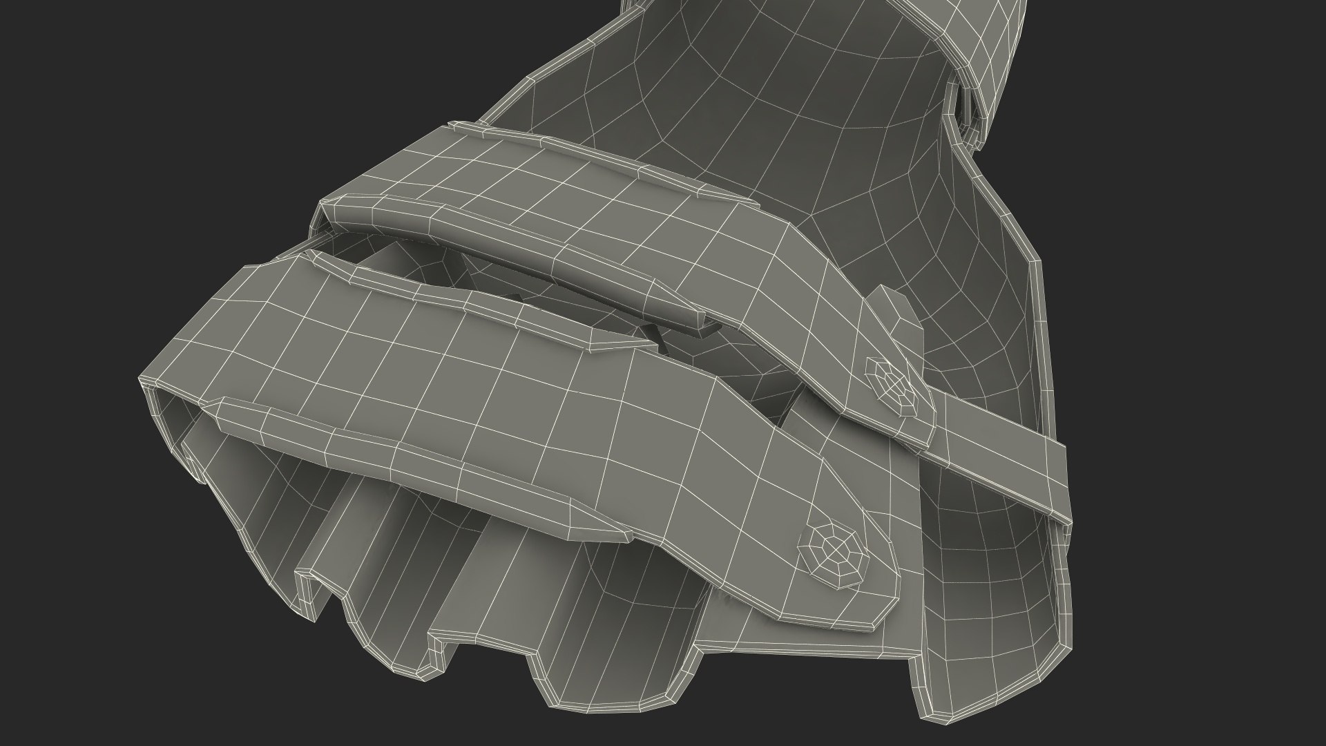 Blue Hand Orthosis With Fingers 3D Model - TurboSquid 2121910