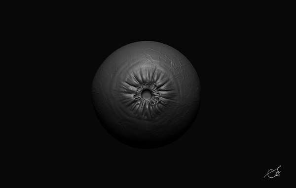 3d model demon man face