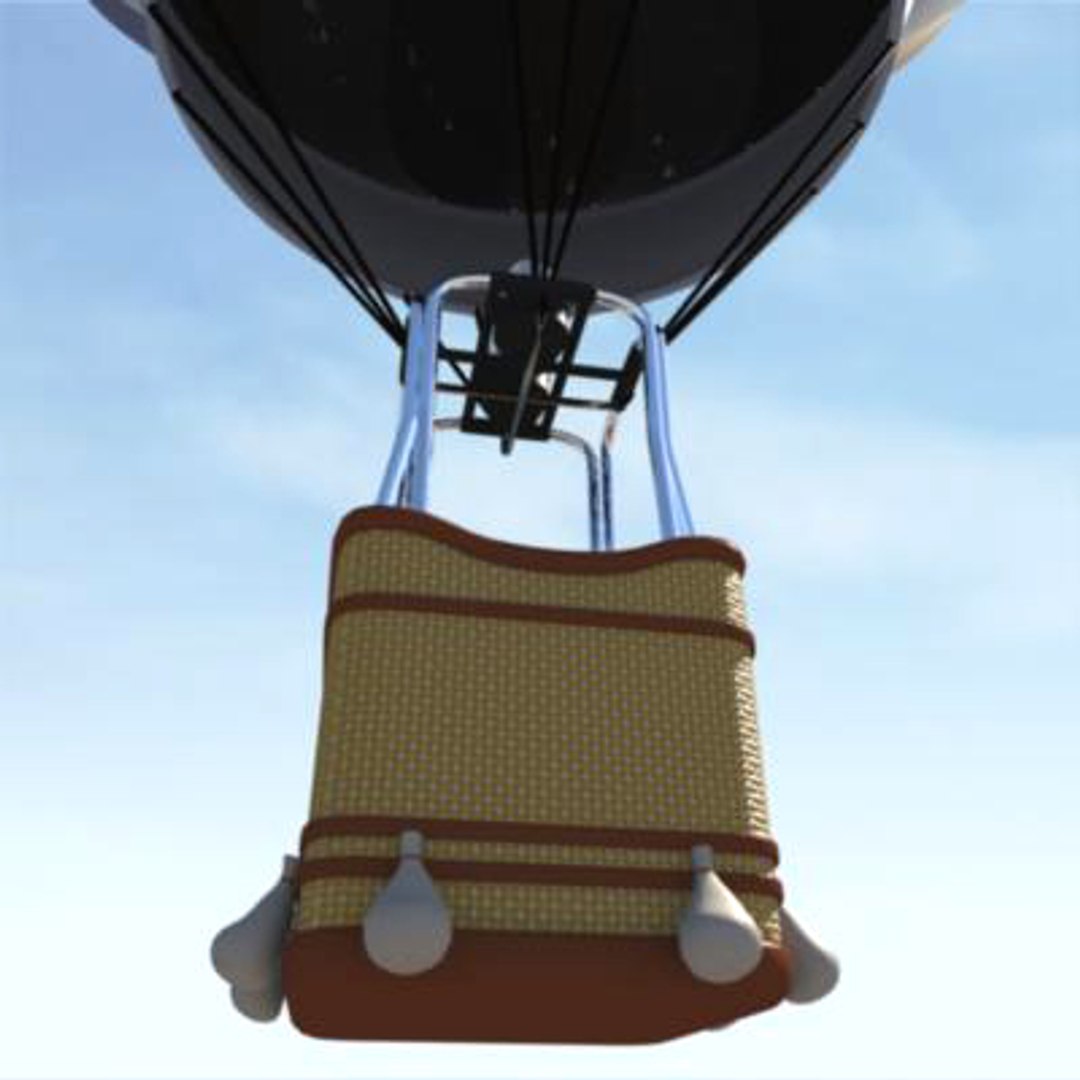 3d Hot Air Balloon Model
