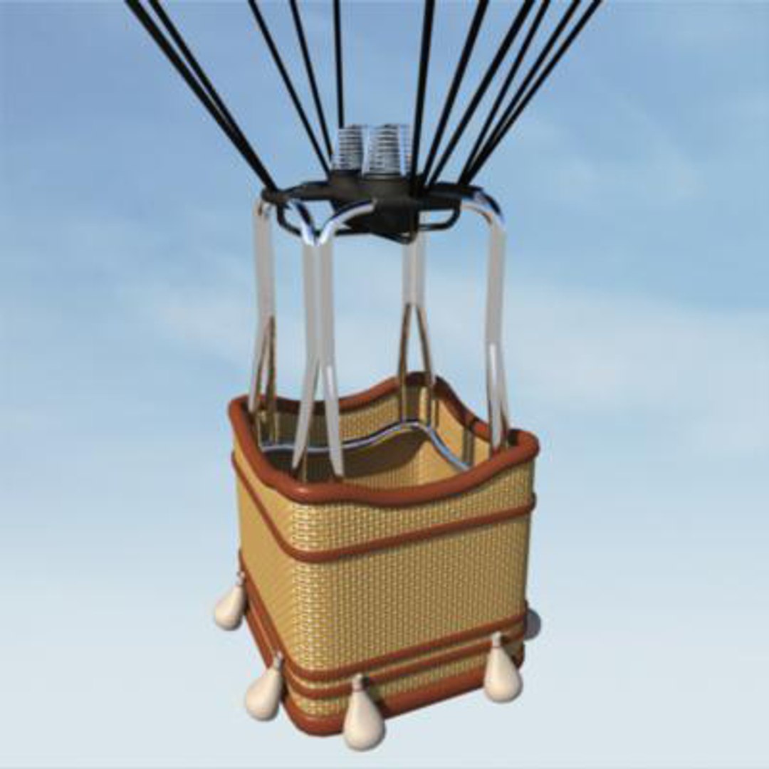 3d Hot Air Balloon Model