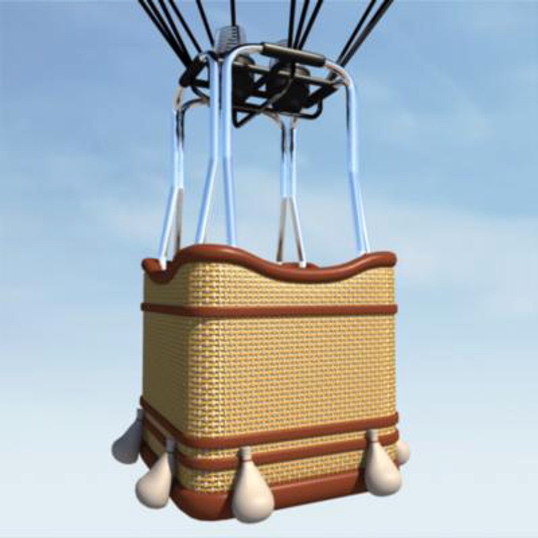 3d Hot Air Balloon Model