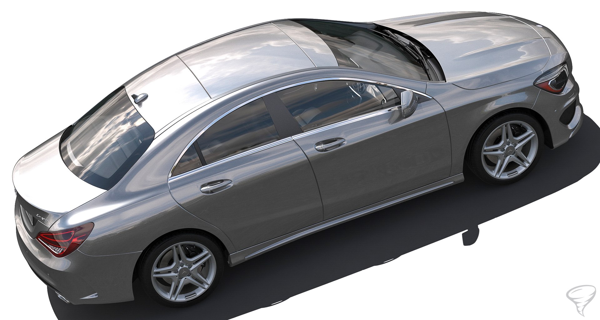 3d Model 2015 Mercedes Benz Cla